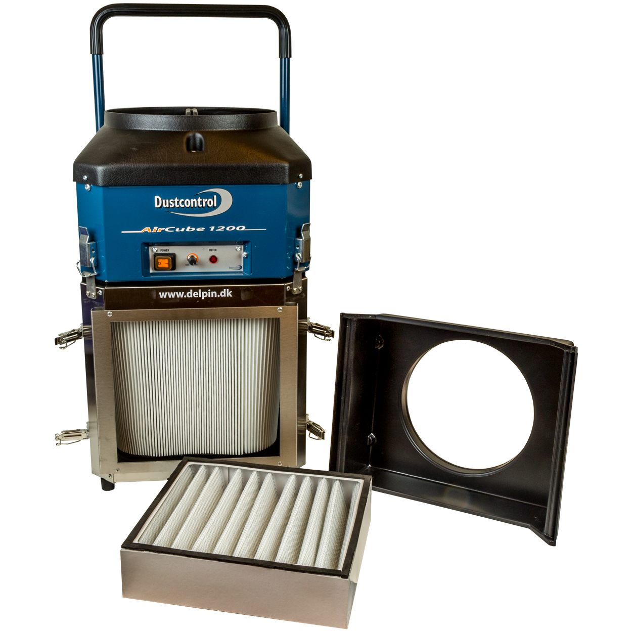 Lej en DustControl - AirCube 1200 hos Del-Pin A/S